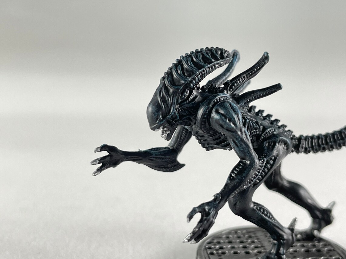Alien Xenomorph Warrior Dungeons & Dragons DnD Hand Painted | Etsy