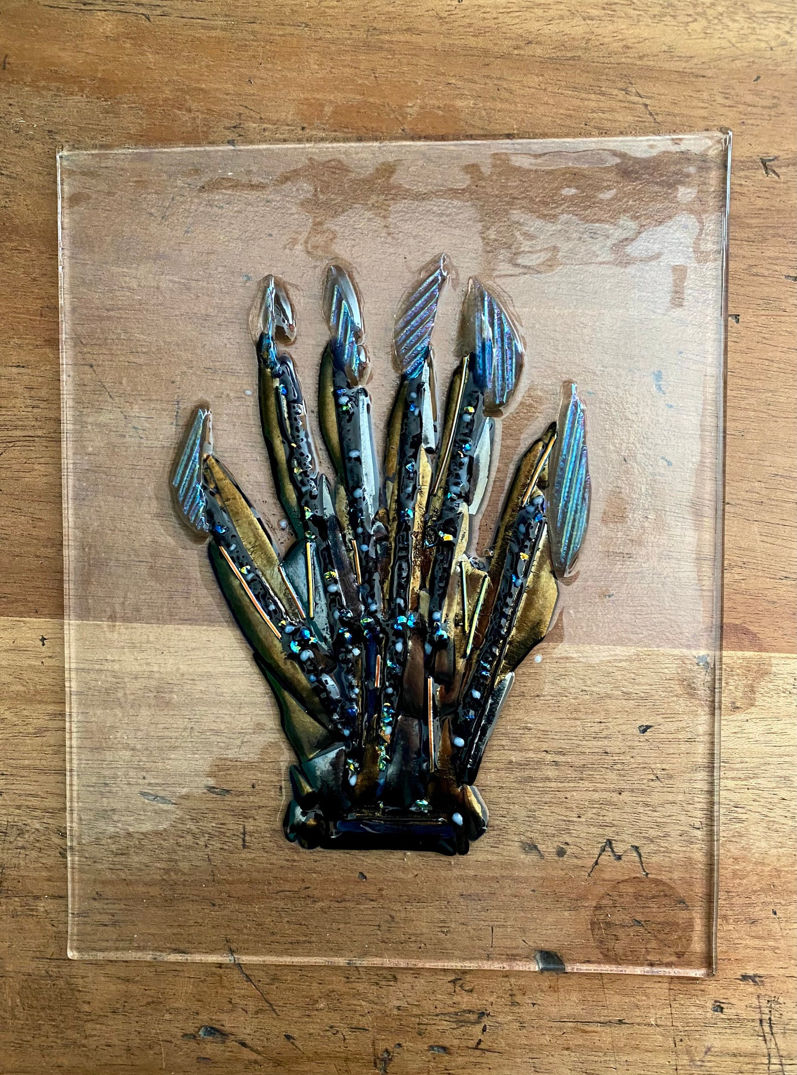 Alien Xenomorph Hand Created in Fused Glass Alien 1979 - Etsy Ireland