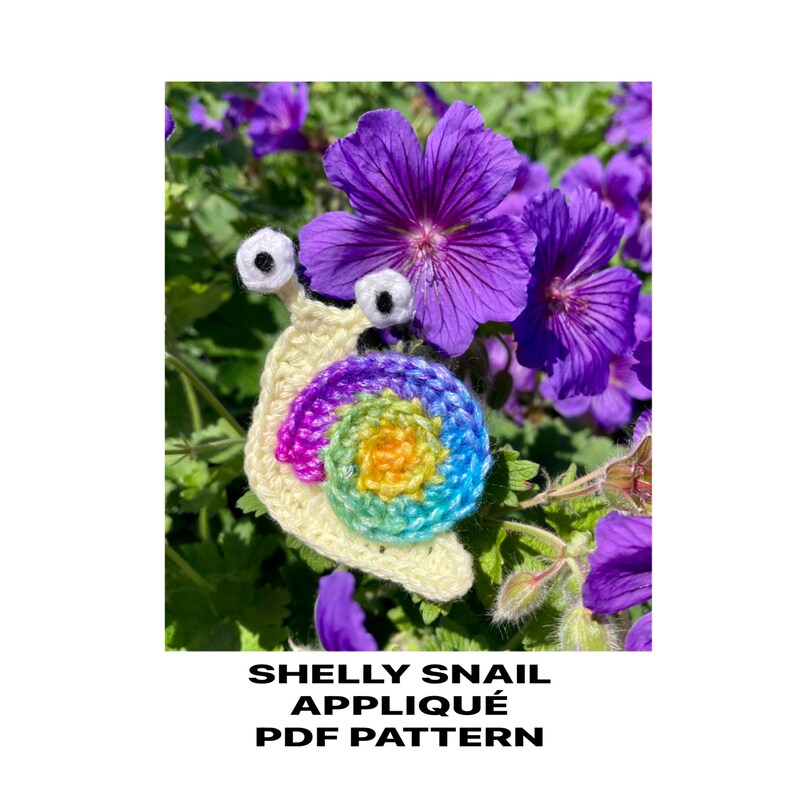 Snail Applique - Etsy
