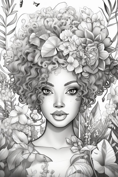 Black Girl Magic Coloring Pages Lizard Coloring Pages Coloring Pages ...