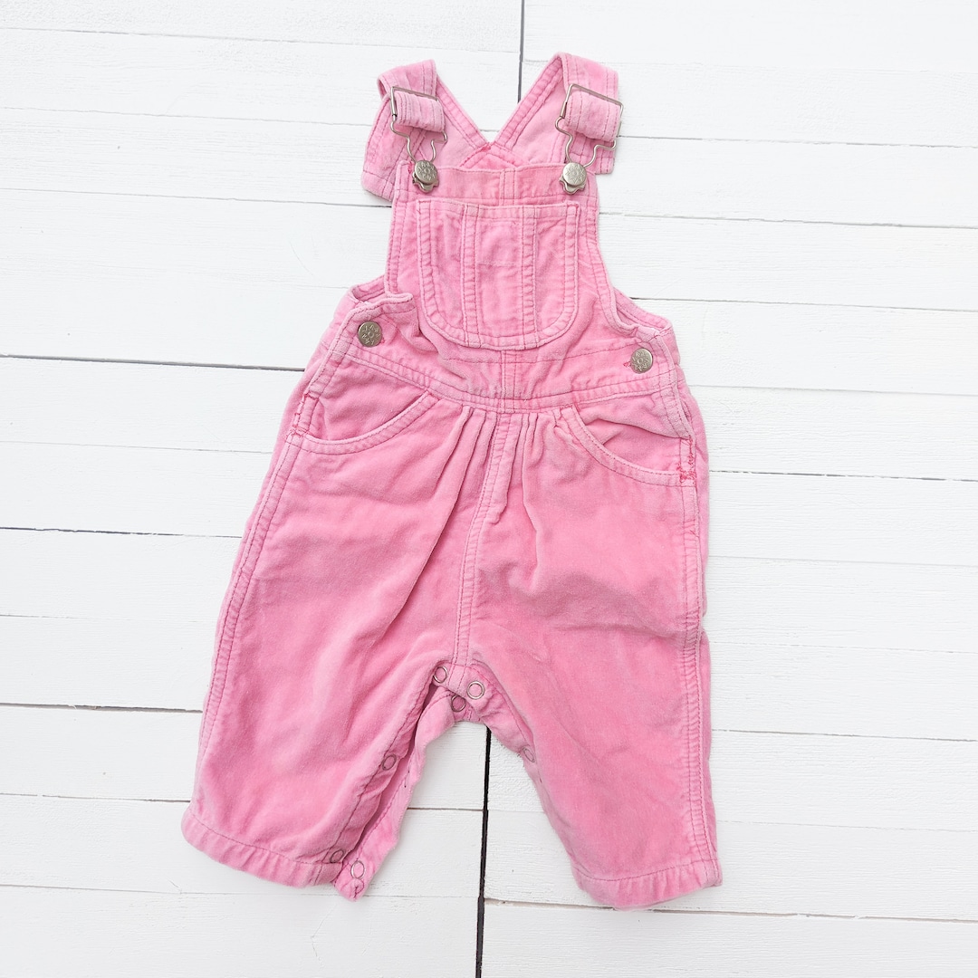 Vintage Circo Bright Pink Baby Overalls Vintage Baby Overalls Retro Kid ...