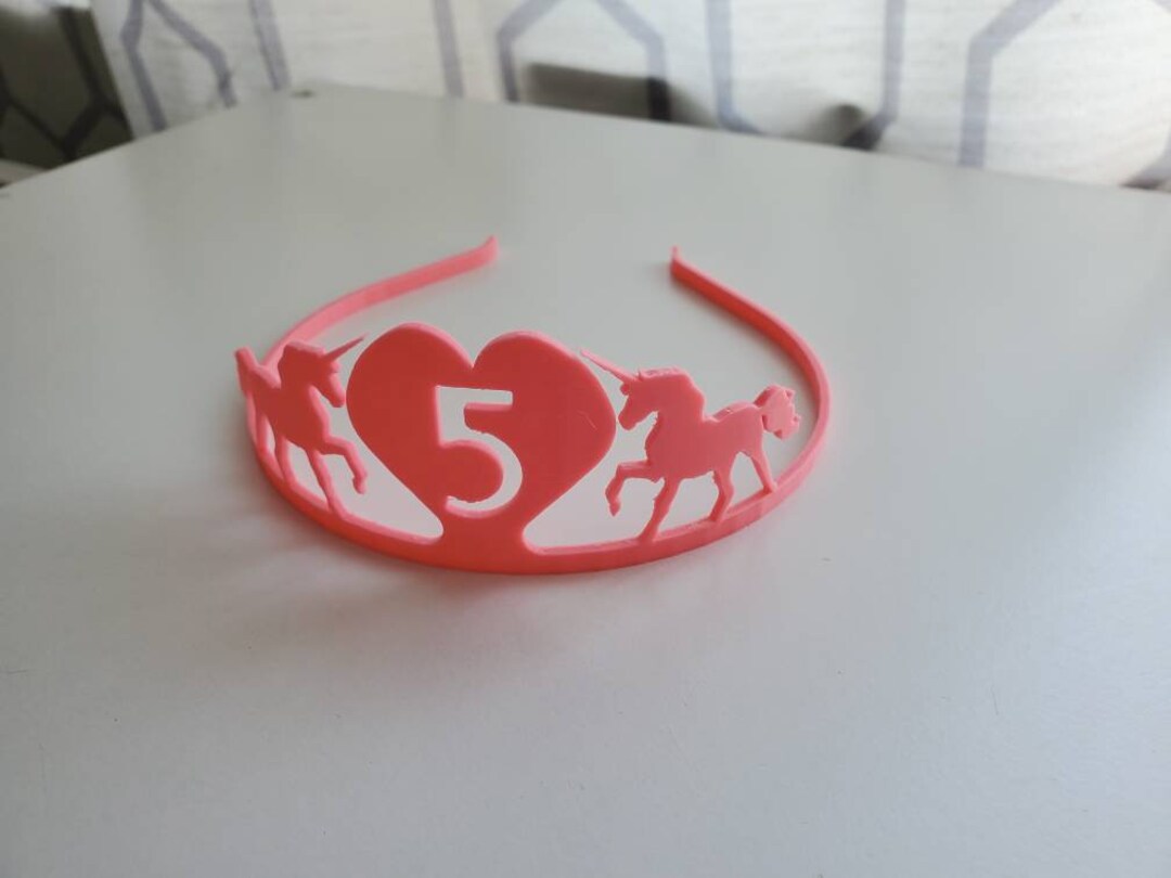 Custom 3D Printed Tiara - Etsy