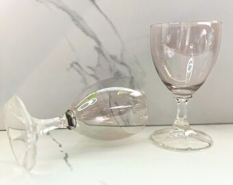 Schott Zweisel Conte Blue Ice Tea and Burgundy Wine Glasses - Etsy