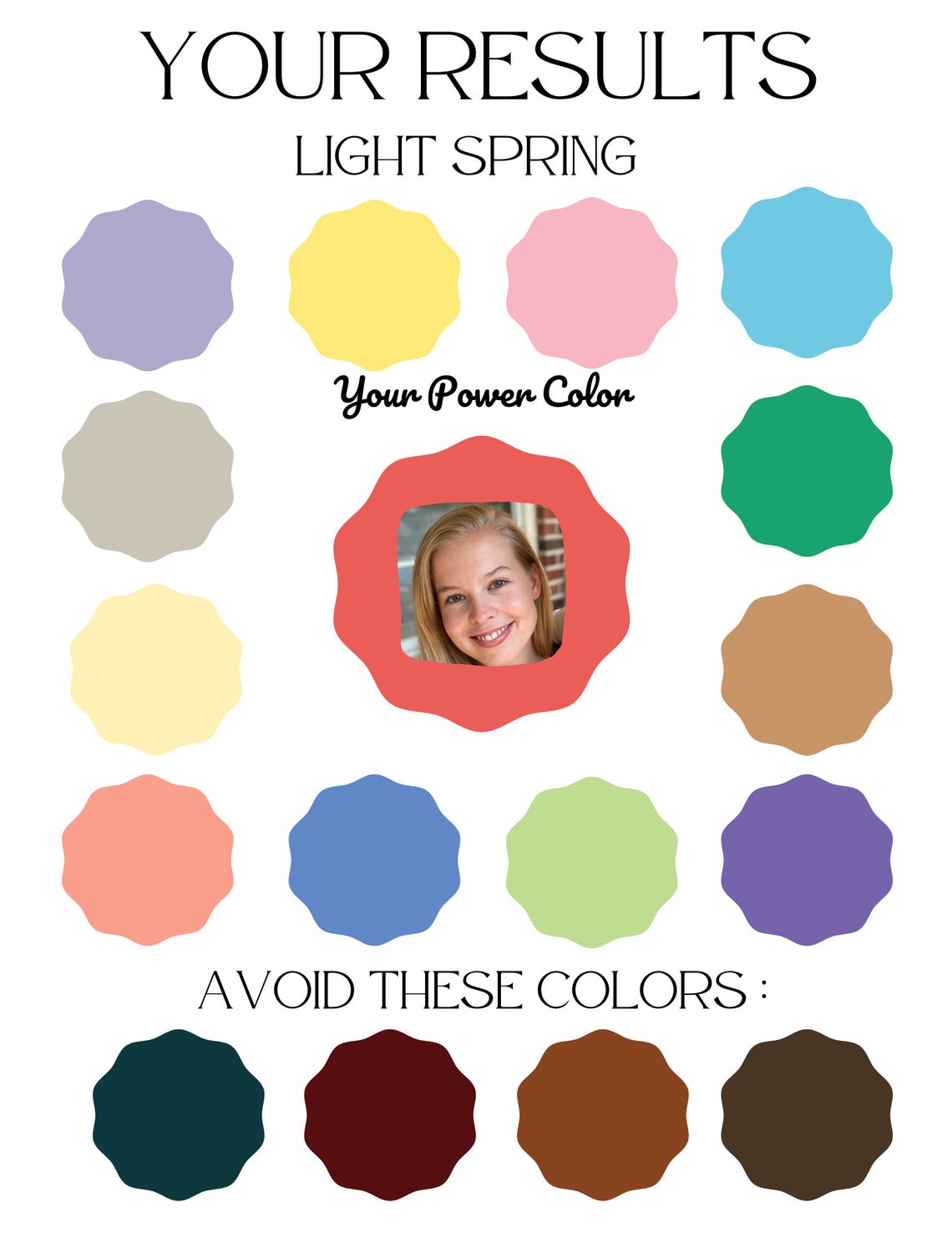 Personalized Color Analysis - Etsy