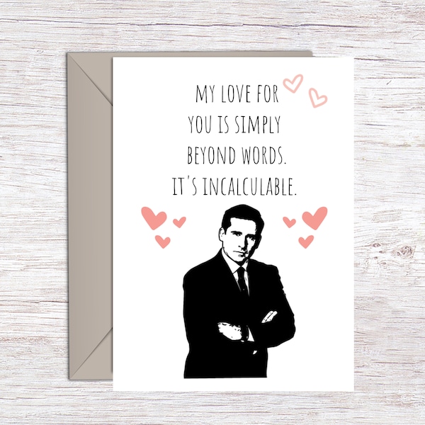 The Office Card - Etsy