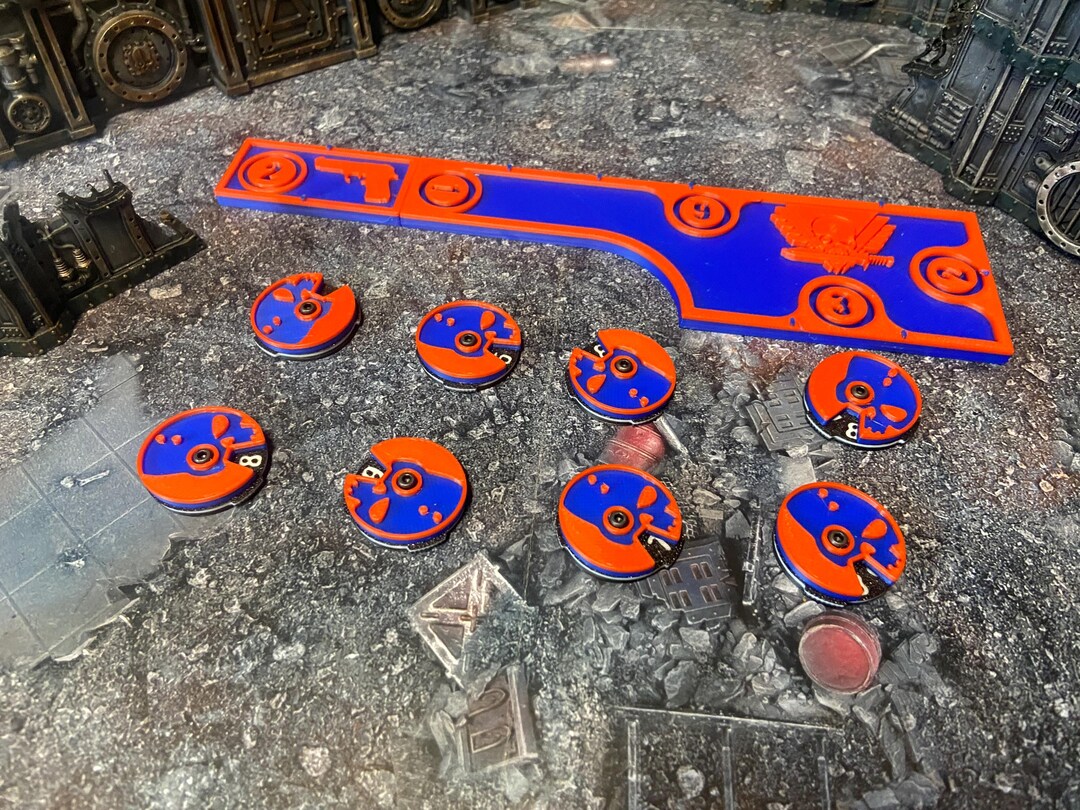 Kill Team 3rd Edition - All in One Measuring Gauge and 8x Matching ...