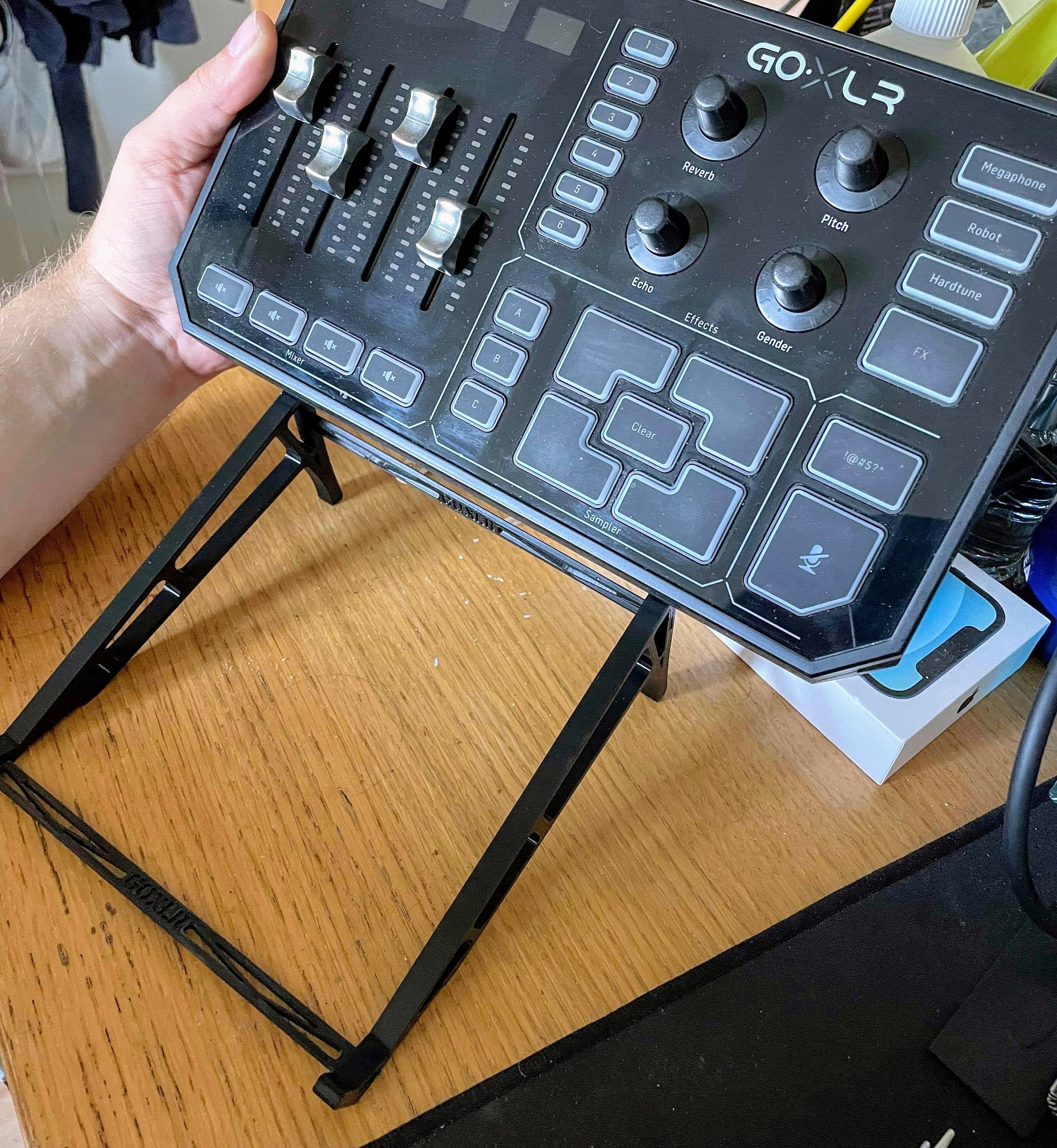 Goxlr / Mini desk Mounted Angled Stand / Mount FREE P&P - Etsy Australia