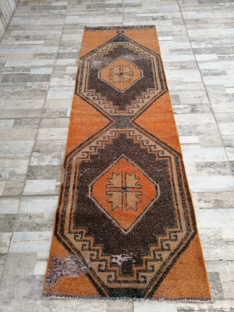 Vintage Handmade Rugs Runner Turkish Rugrunner Vintage - Etsy