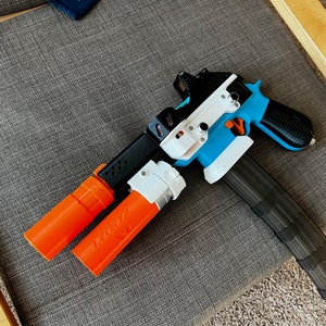 Pico Booper 3d Printed Pistol Mounted Toy Blaster Nerf Launcher .STL FILES ONLY - Etsy Australia