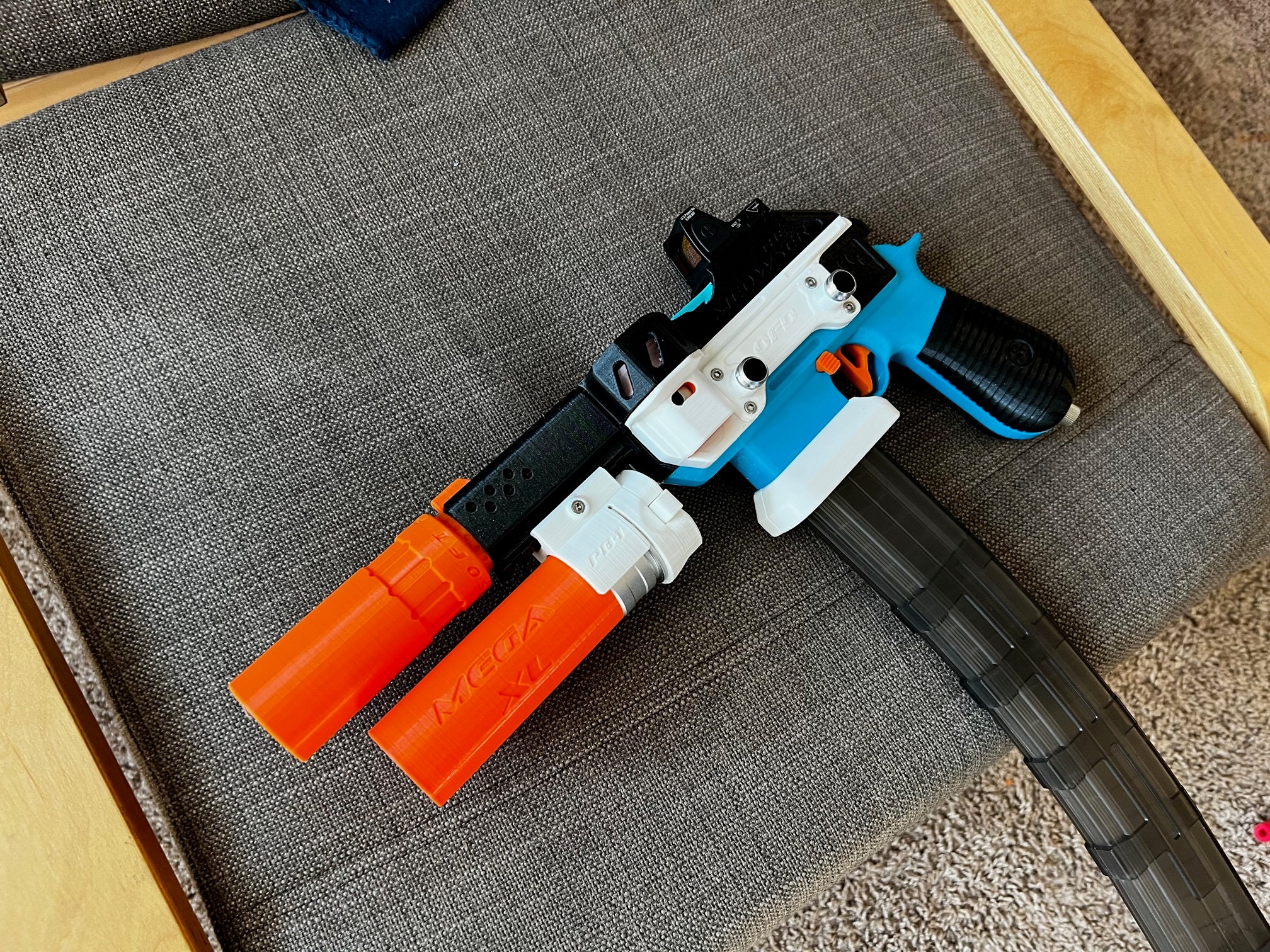 Pico Booper 3d Printed Pistol Mounted Nerf Grenade Launcher - Etsy Ireland