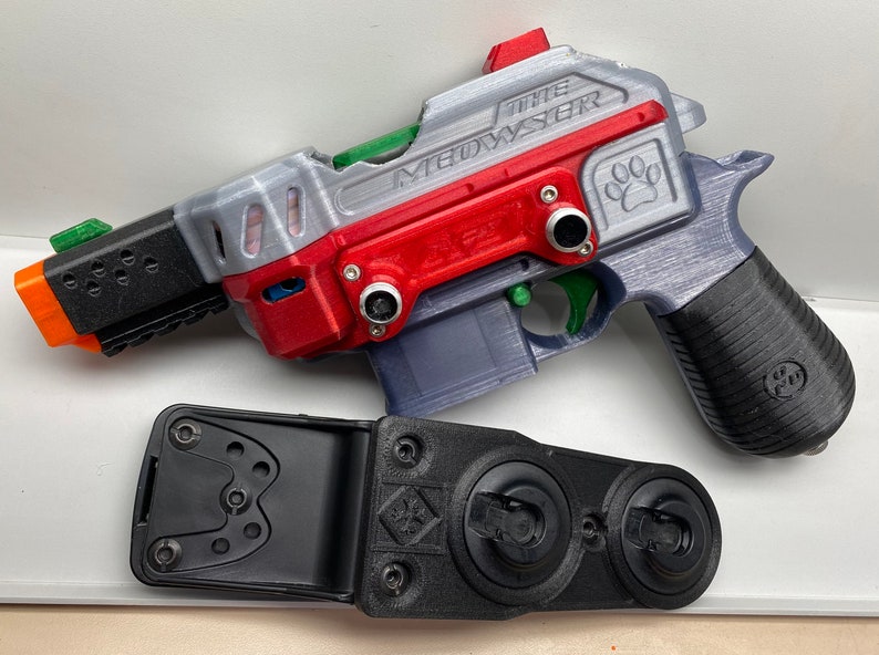 Meowser 3d Printed Fully Automatic Flycore Nerf Blaster .STL - Etsy ...