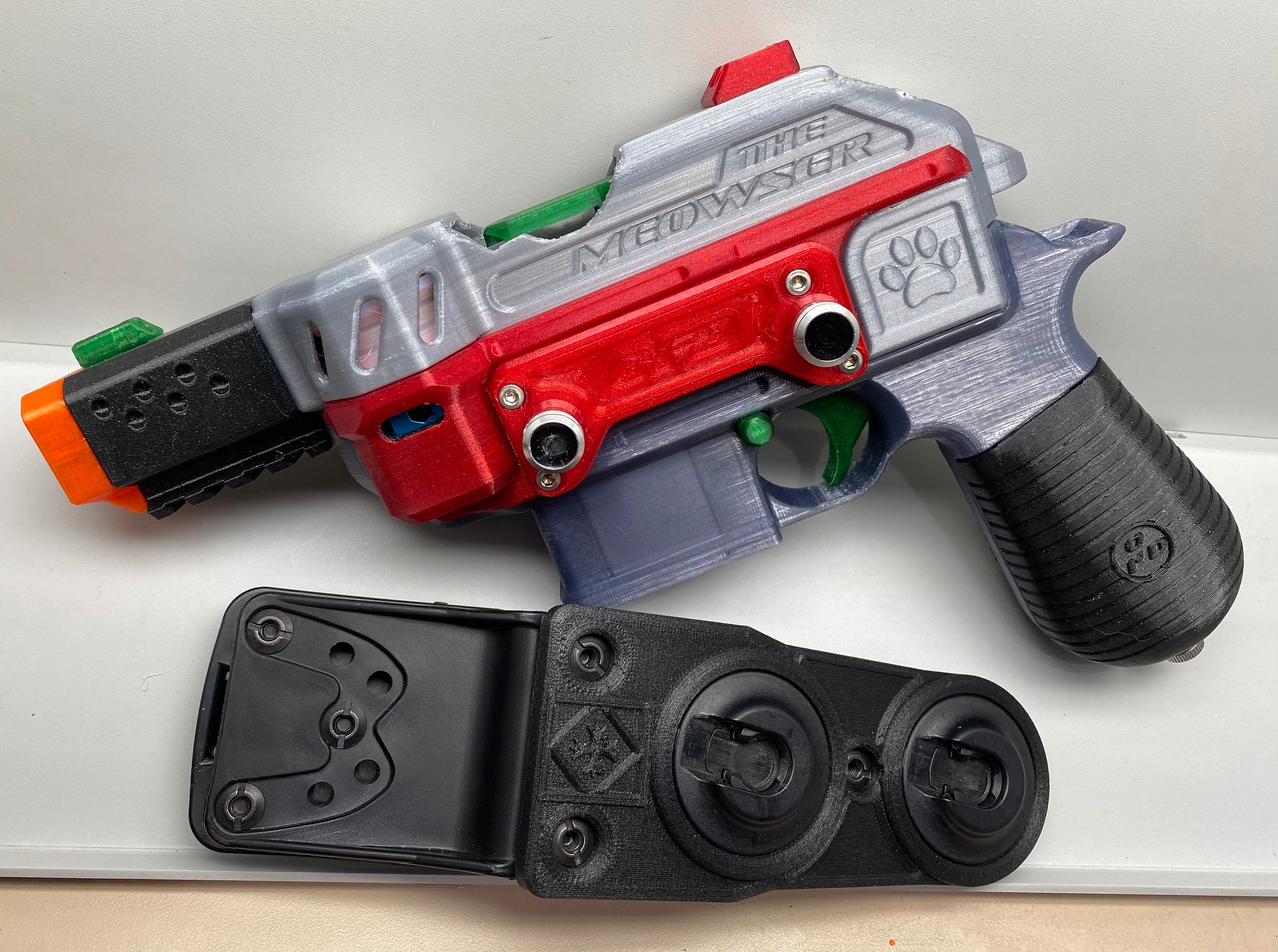 Meowser 3d Printed Fully Automatic Flycore Nerf Blaster .STL - Etsy Canada