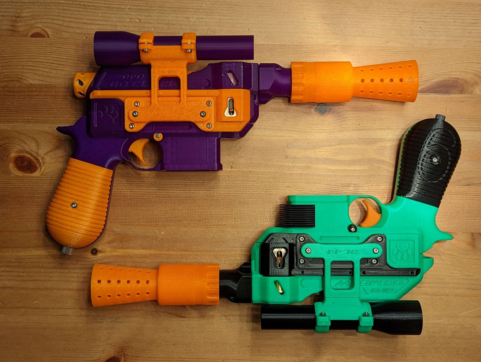 Meowser DL-44 3d Printed Sci-fi Expansion Accessory Kit .STL - Etsy