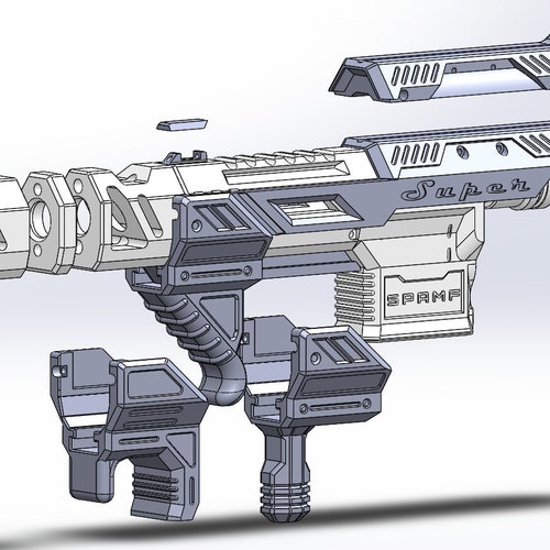 SPAMF Nerf Falconfire Mod Kit - Etsy