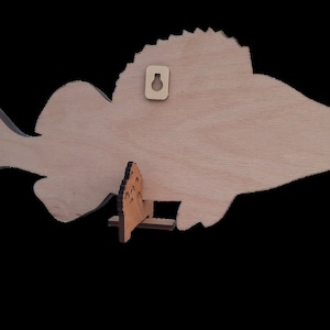 3D Layered Fish-shaped SVG File for Laser Cutting, Customizable Wall ...
