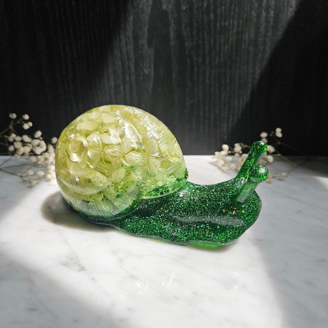 Snail Desk Animal Snail Decor Cottagecore Home Decorations - Etsy