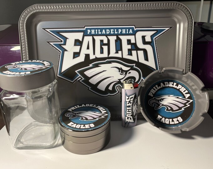 Eagles Inspired Tray Set - Etsy