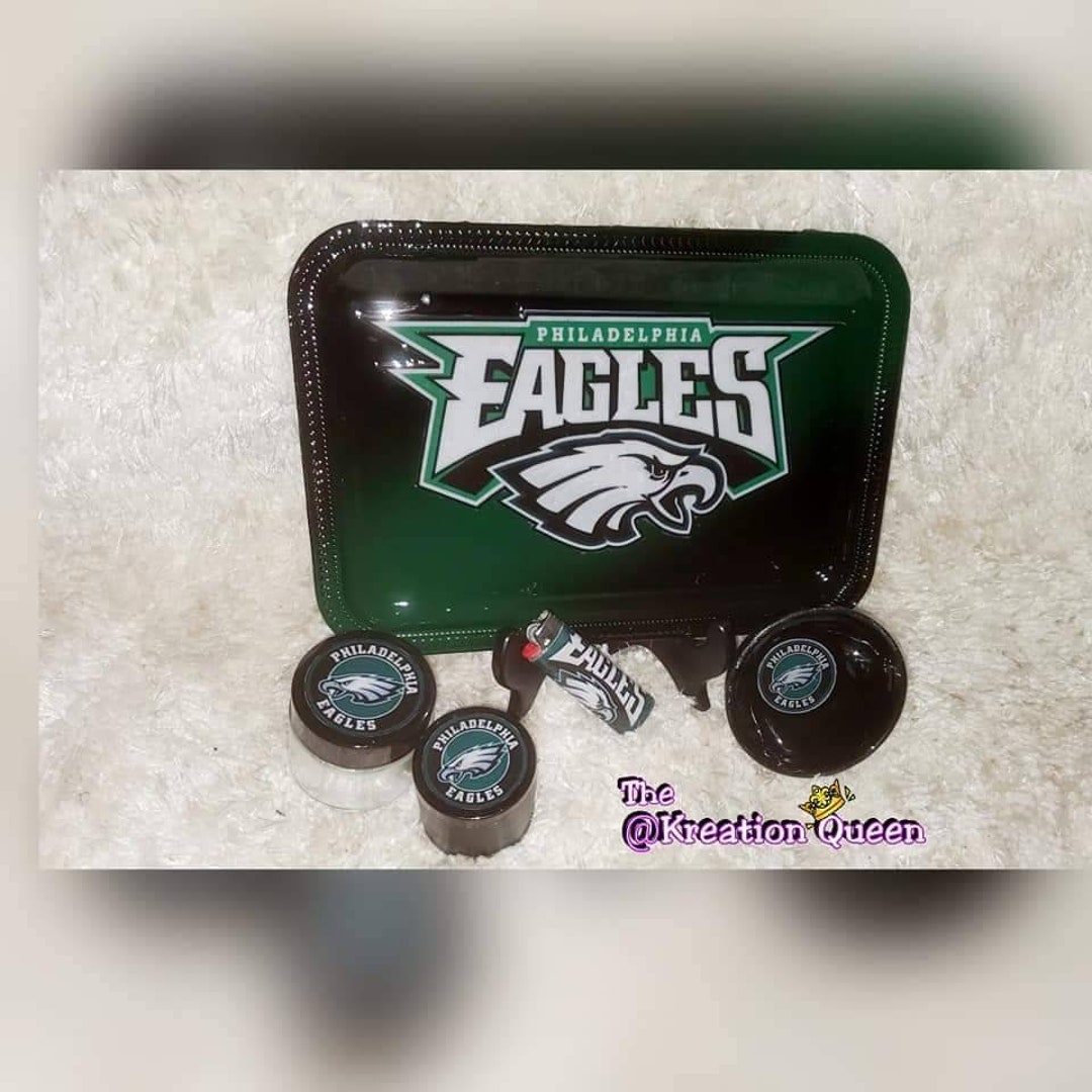 Eagles Inspired Tray Set - Etsy
