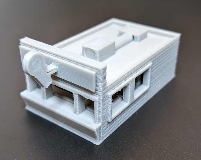 N-scale Small Town Ice Cream Stand Kit 1:160 Scale - Etsy