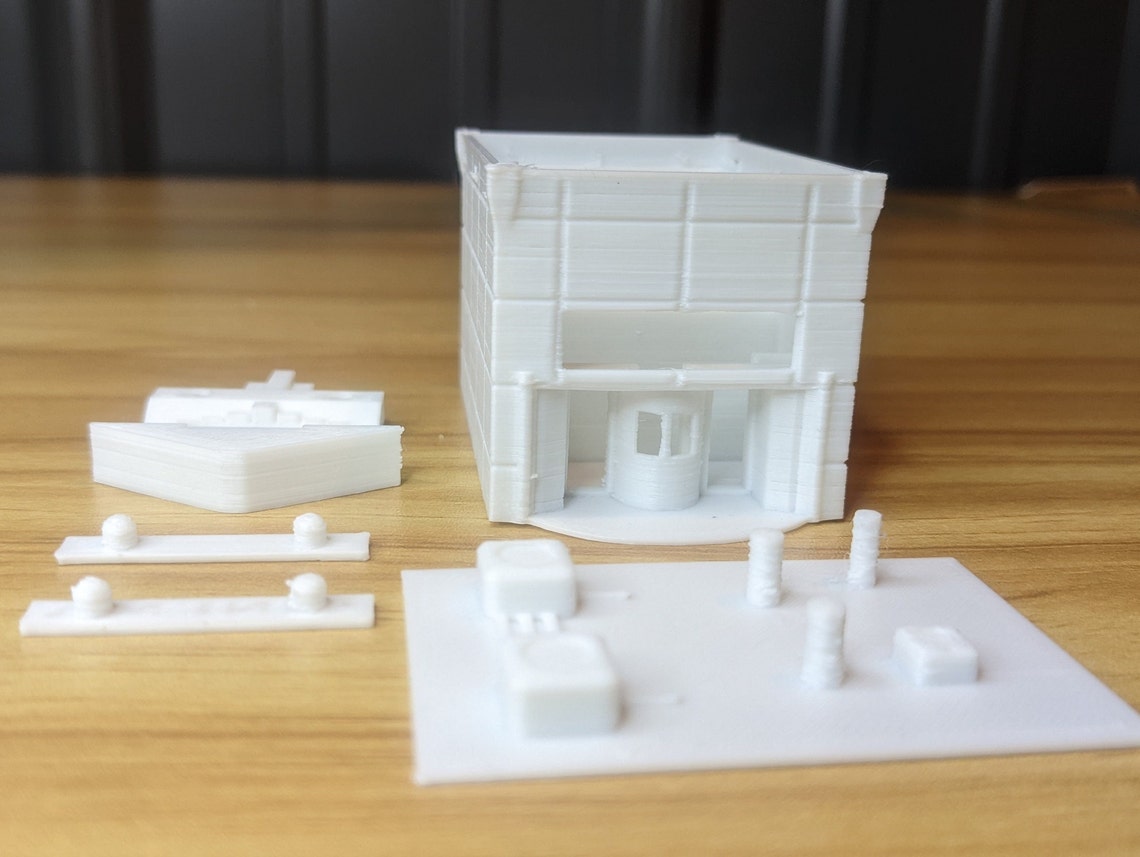 N-scale Small Town Movie Cinema Theater Kit 1:160 Scale - Etsy