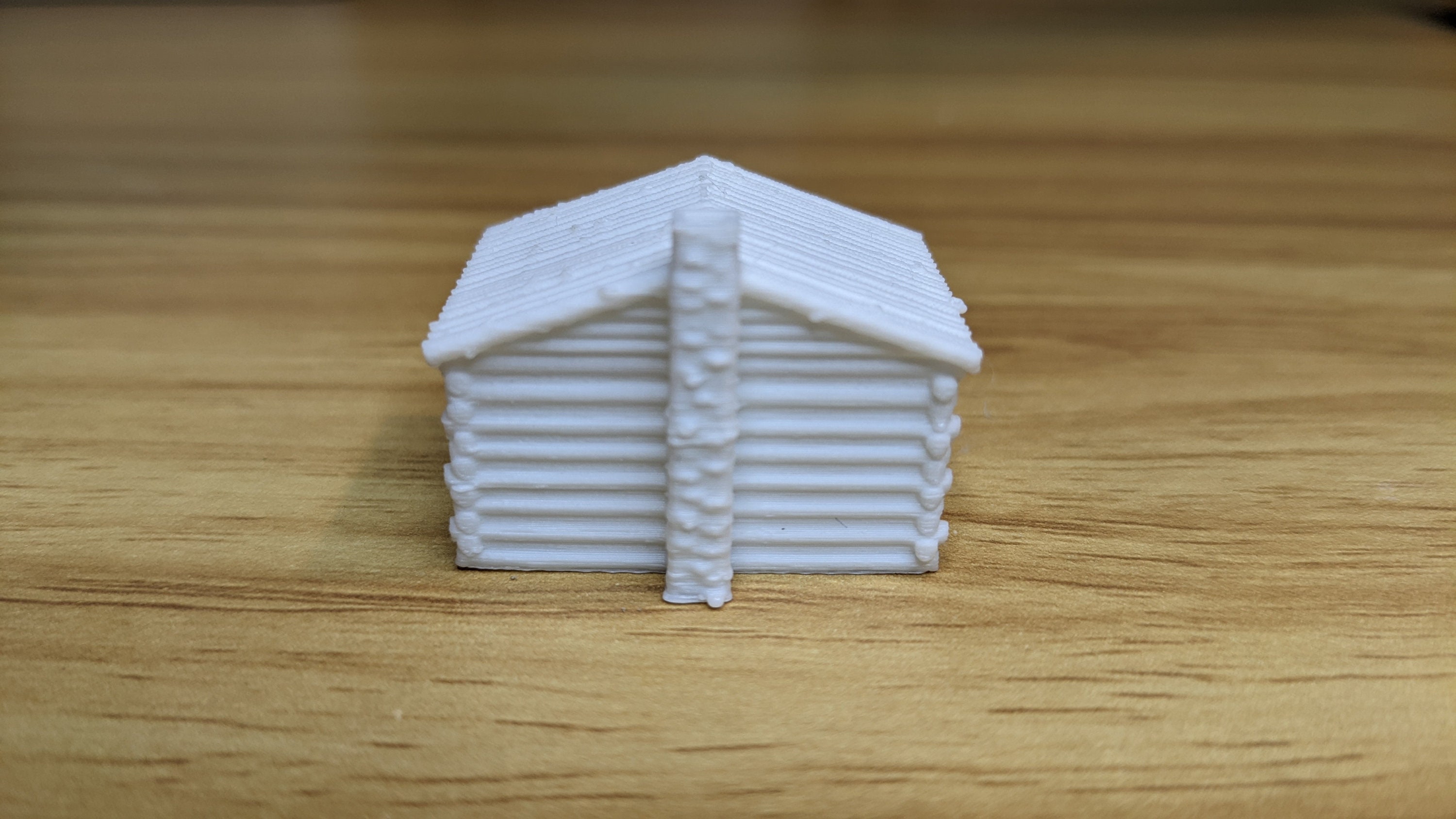 N-scale Small Log Cabin With Side Addition and Woodpile | Etsy