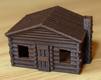 N Scale Cabin - Etsy