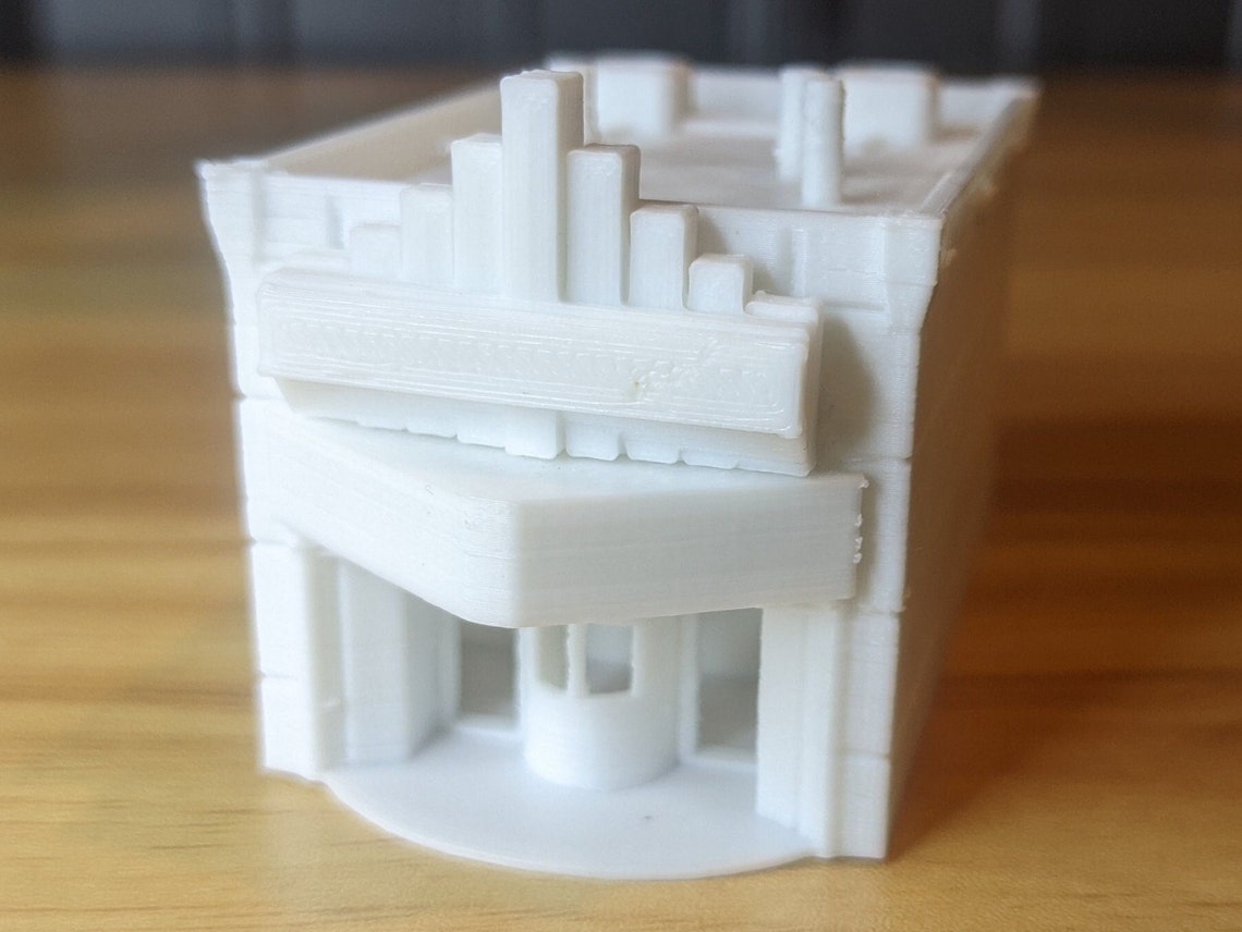 N-scale Small Town Movie Cinema Theater Kit 1:160 Scale - Etsy