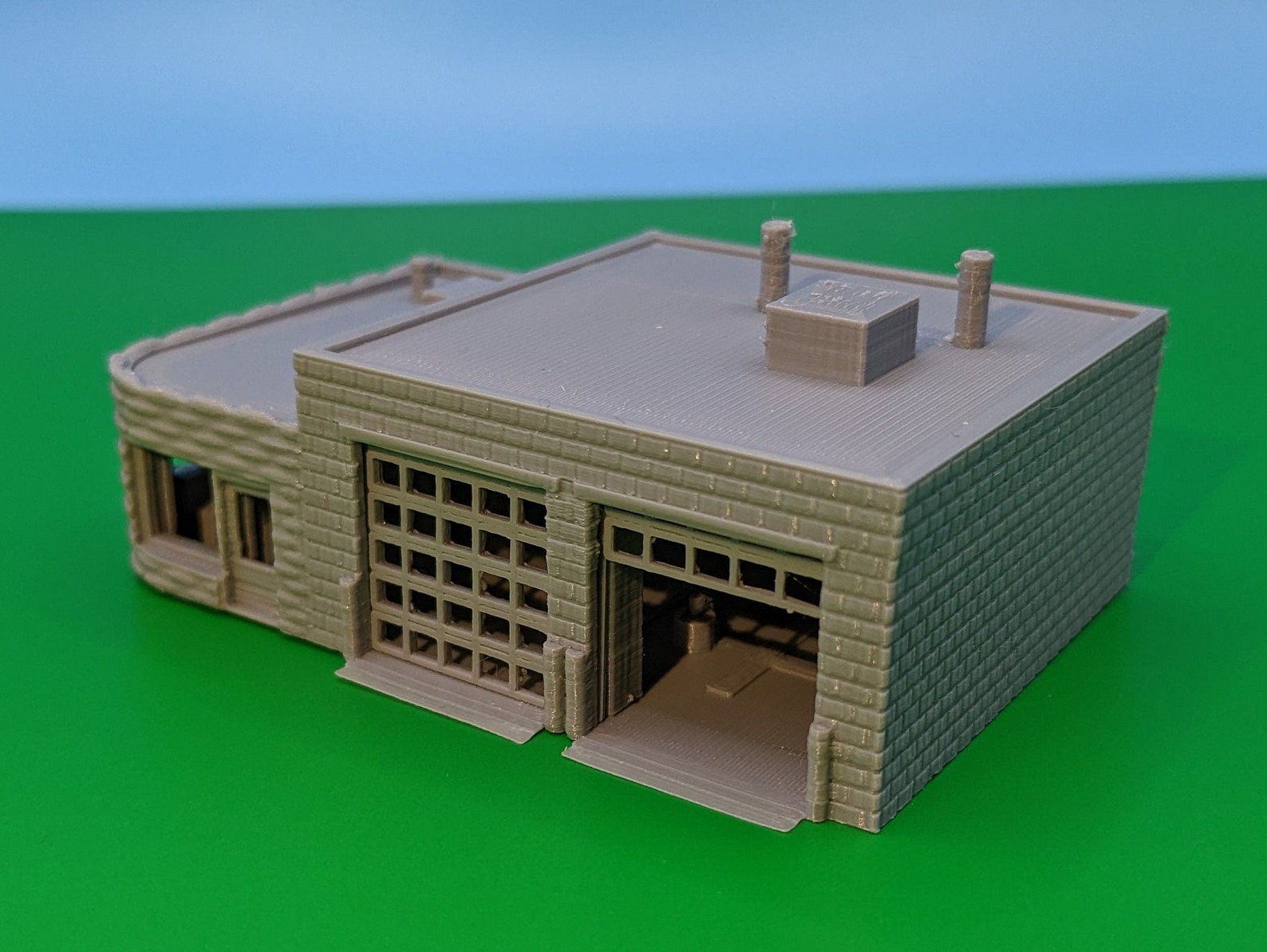 N-scale Moe's Garage Auto Repair Shop Highly - Etsy