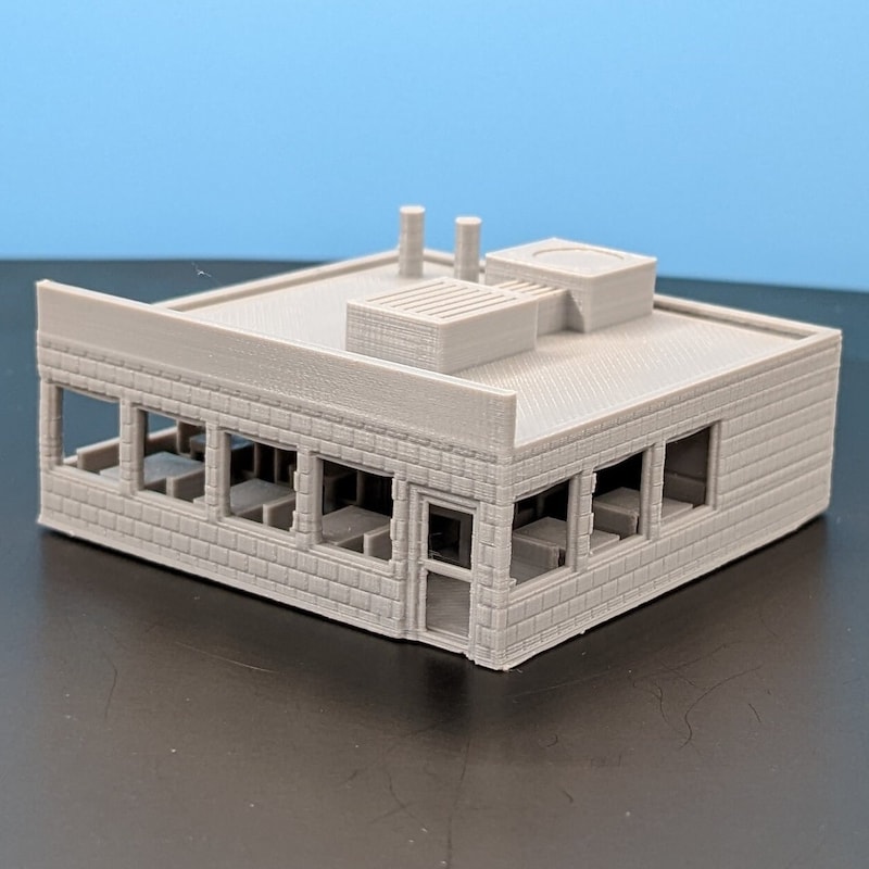 Diner Scale Model - Etsy