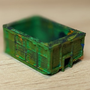 N-scale Roll off and Regular Dumpsters Set | 1:160 for Trains Scenery ...