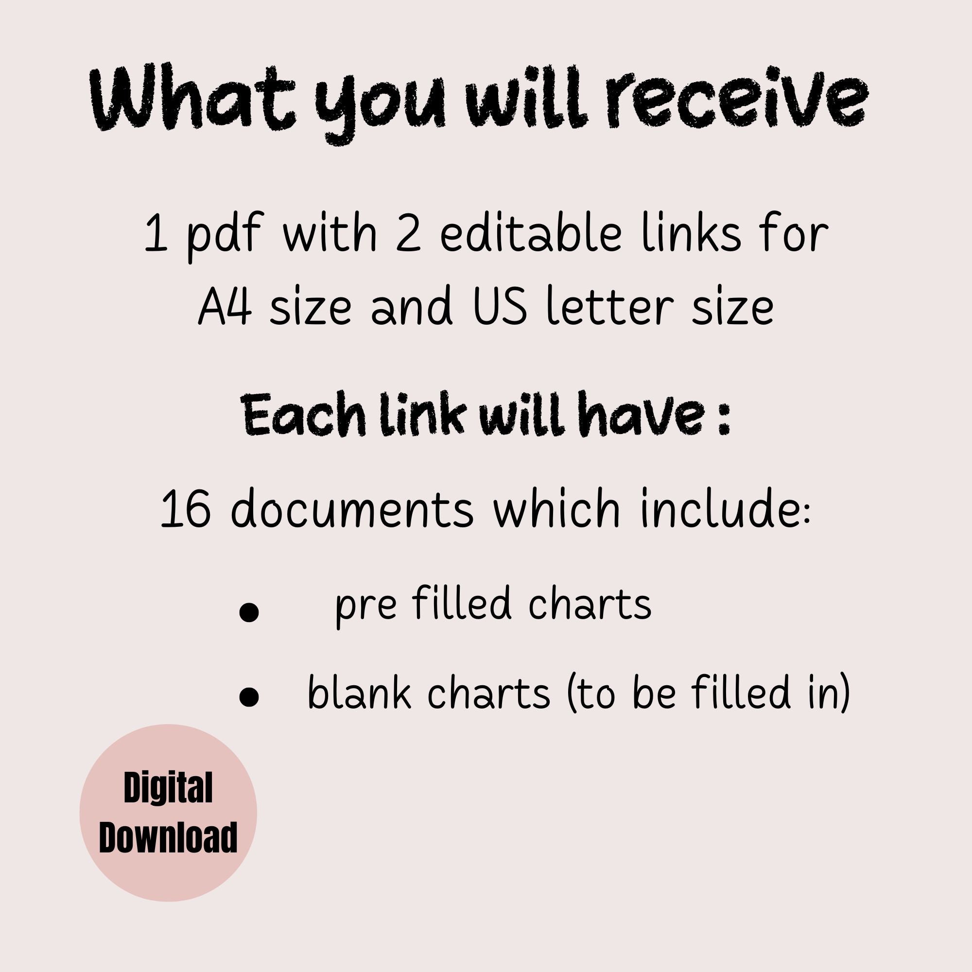 Kids Checklists and Charts Bundle - School Day Checklist - Reward Chart ...