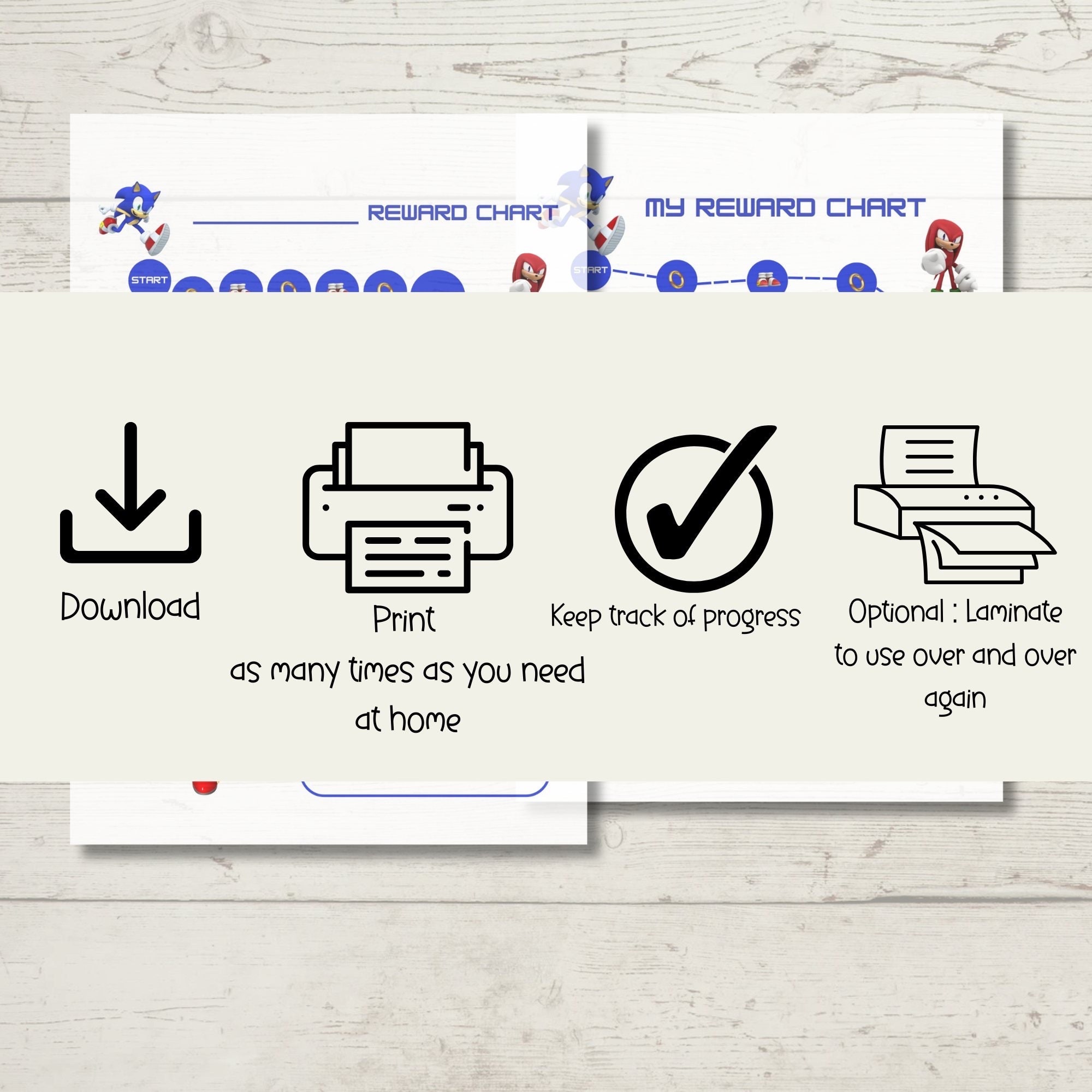 Bluey Reward Chart Printable Reward Chart Behavior Reward Chart for ...