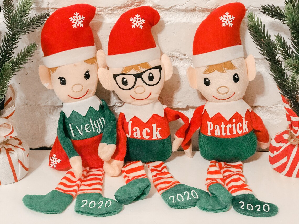 Personalized Christmas Elves Custom Elves Christmas Gifts - Etsy