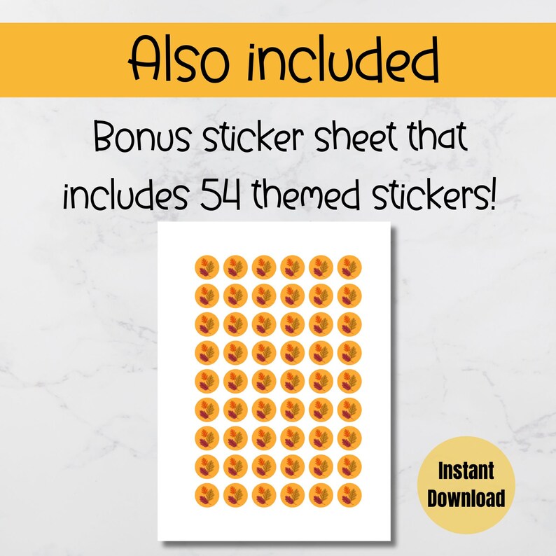 Thanksgiving Reward Chart Potty Training Chart Kids Reward - Etsy