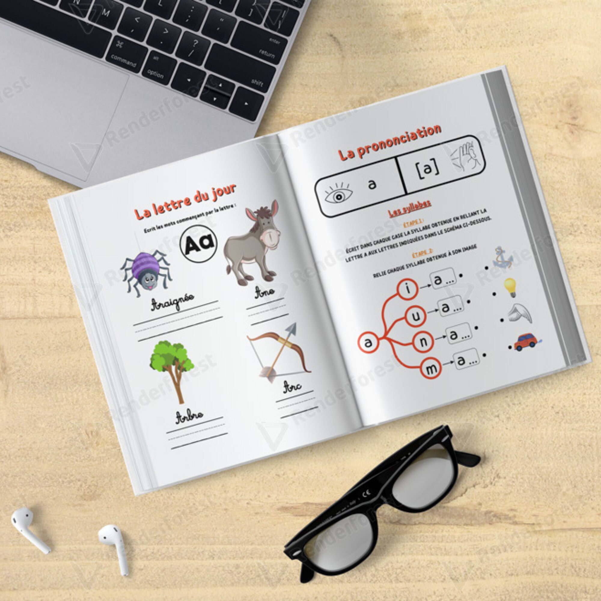 Learning to Read With the Syllabic Method | Kindergarten Level Large ...