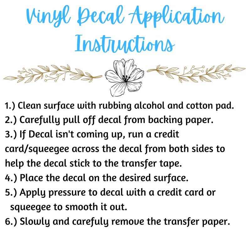 Wildflower Decal, Flower Sticker, Flower Decal, Decal for Car, Tumbler ...