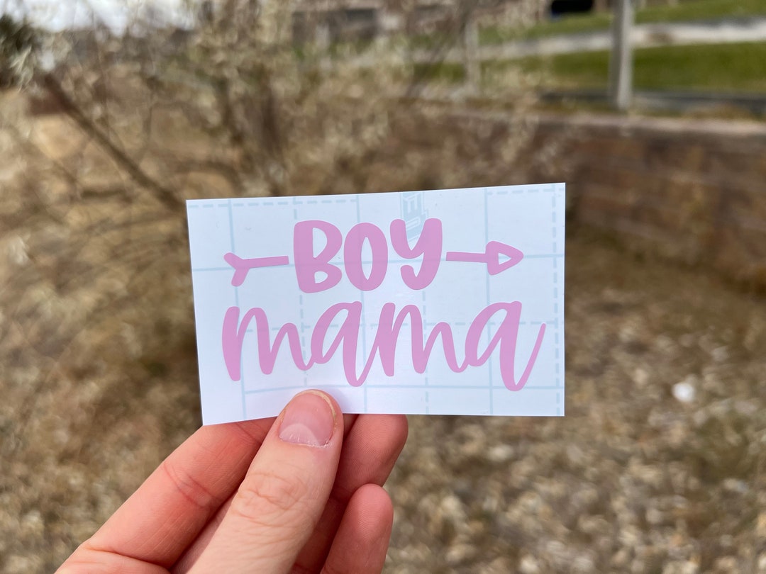 Boy Mom Decal, Boy Mom Stickers, Mom Decals, Window Decal, Stanley Cup ...