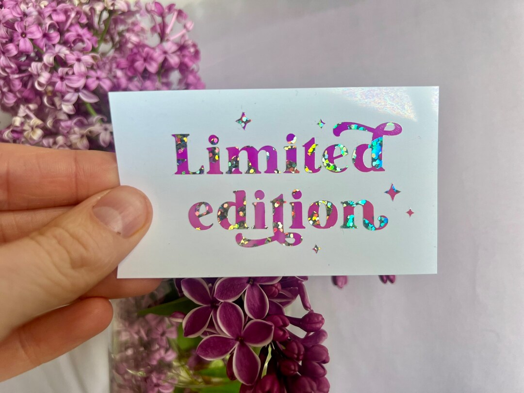 Limited Edition Decal, Pretty Decal, Car Decal, Mom Sticker, Stanley ...