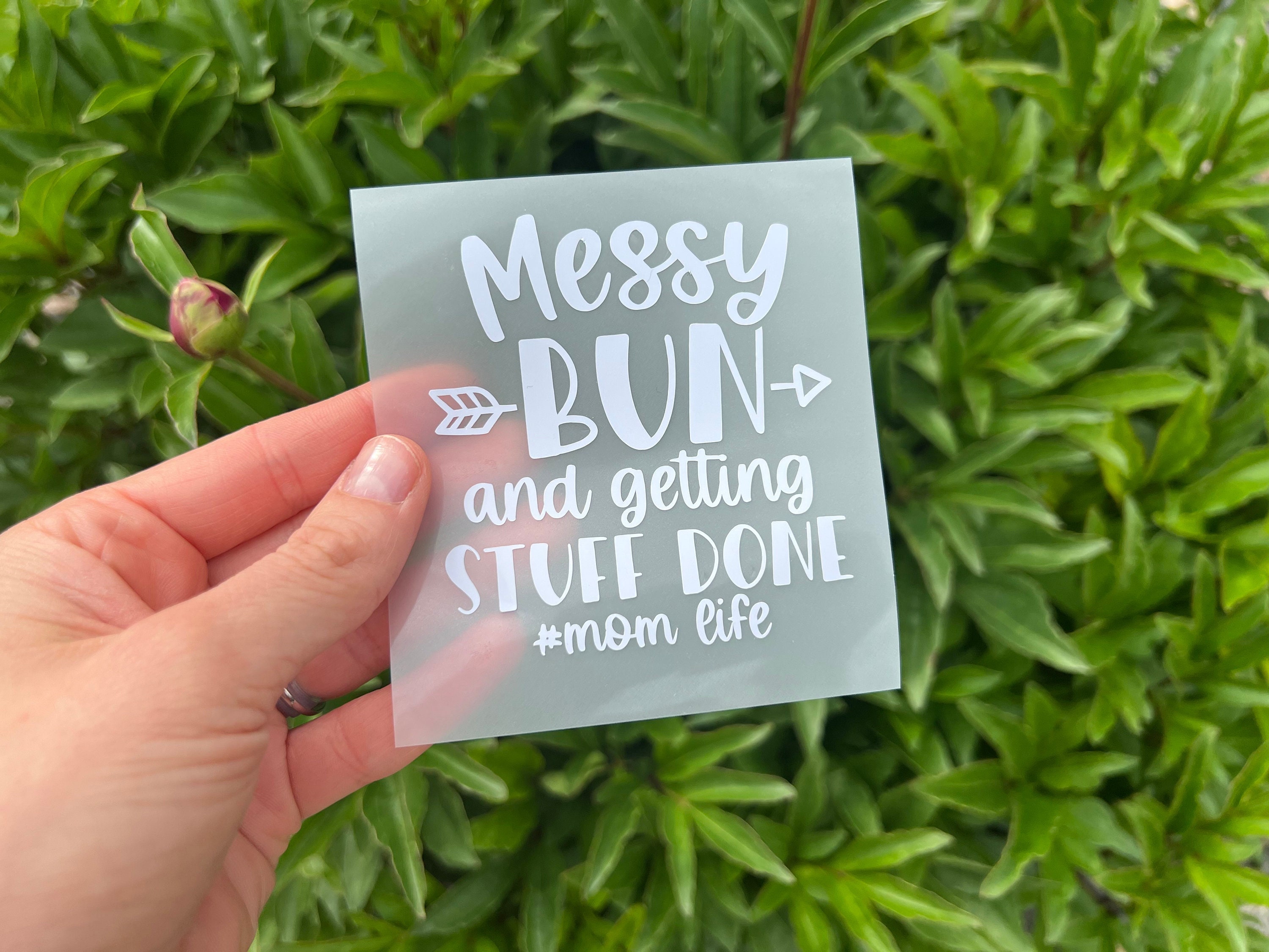 Mom Life, Mom Decal, Permanent Vinyl, Mom Sticker, Mama, Decals for Car ...