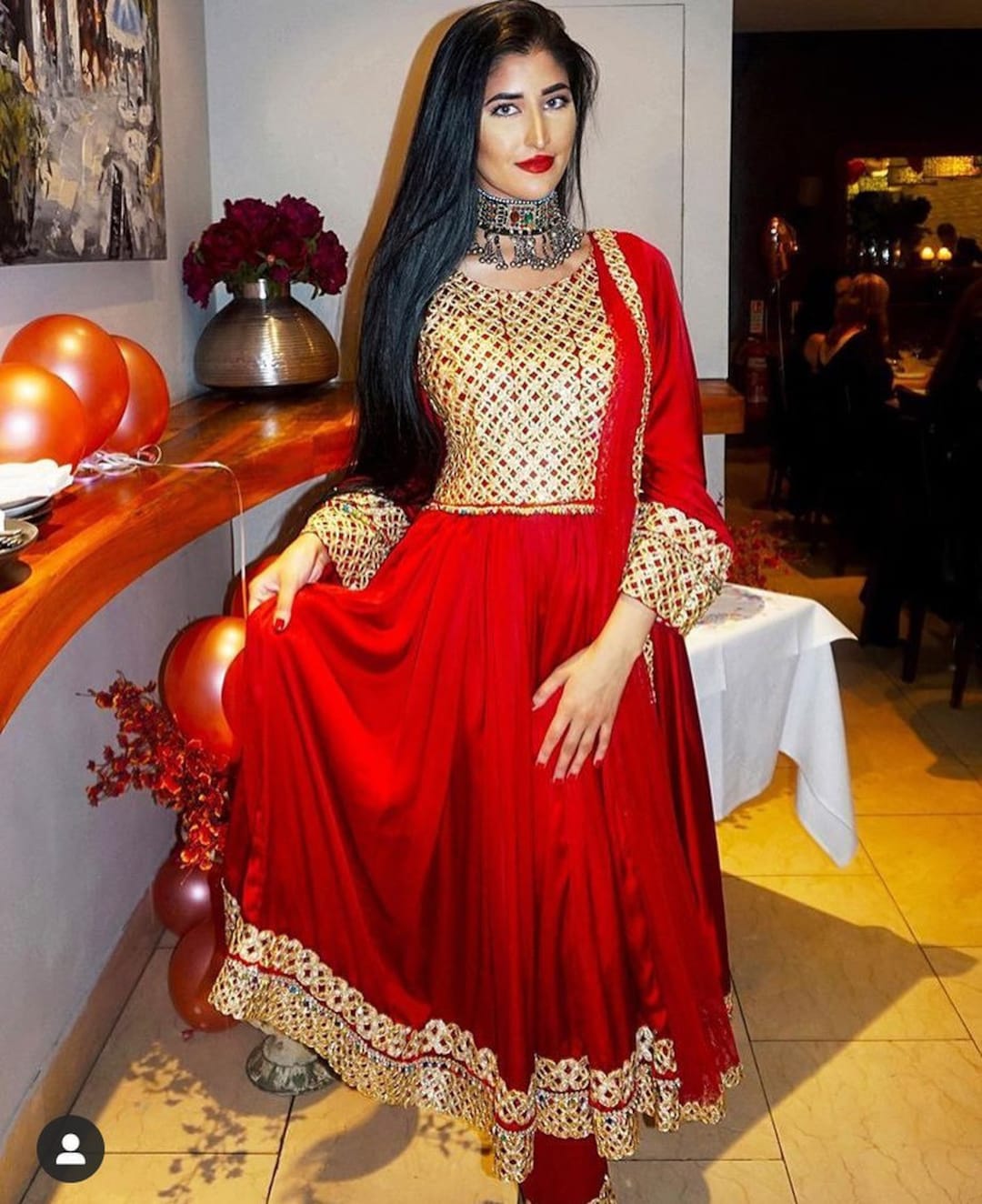 Afghan Traditional Dress With Full Hand Made Embroidery - Etsy