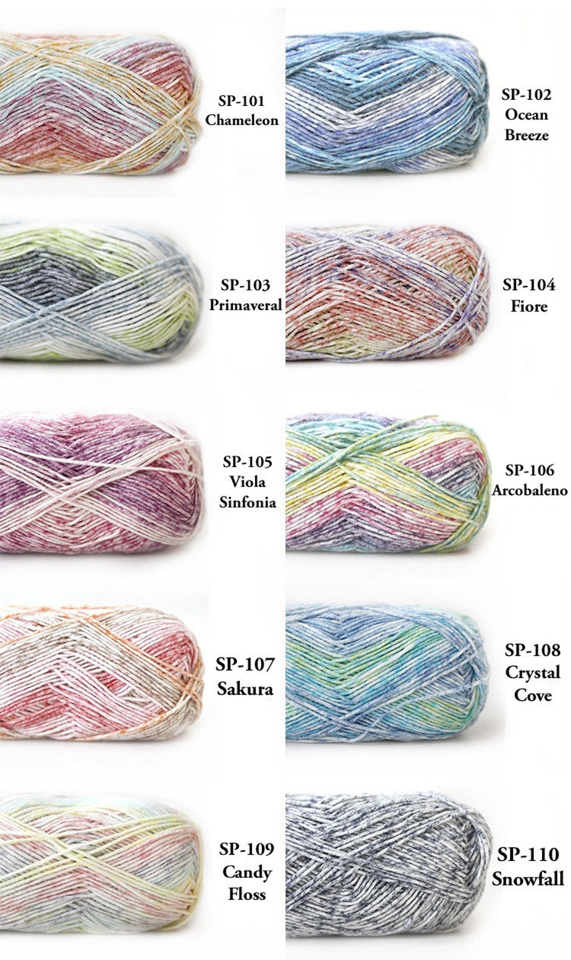 4 Ply Multicolor Variegated Milk Cotton Yarn Space-dyed | Etsy