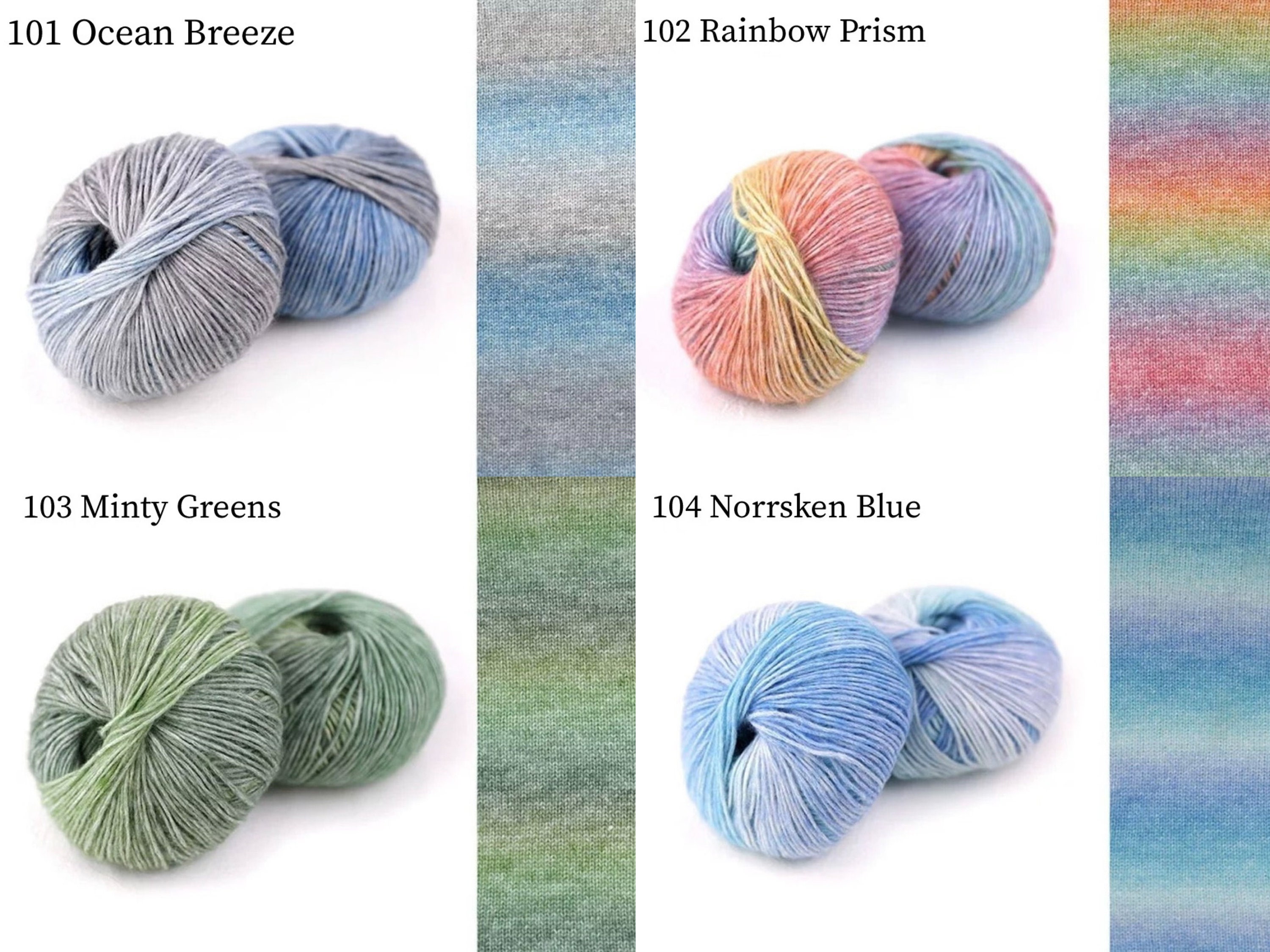 Premium Glazed Variegated Multi-color Yarn, Variegated Blended Cotton ...