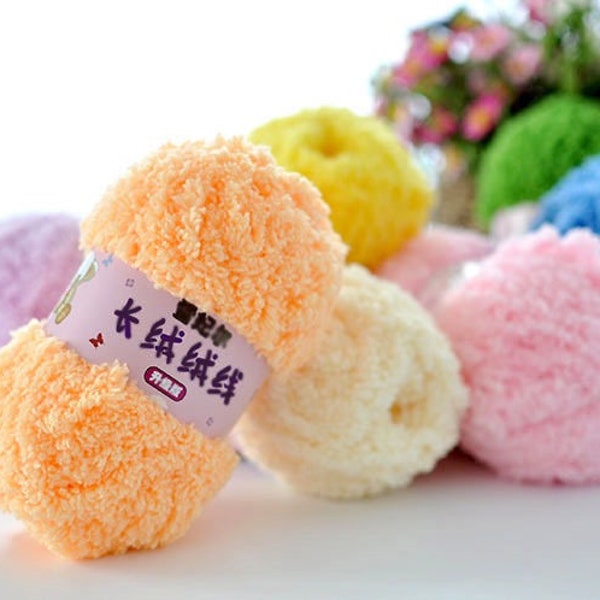 Fluffy Yarn - Etsy