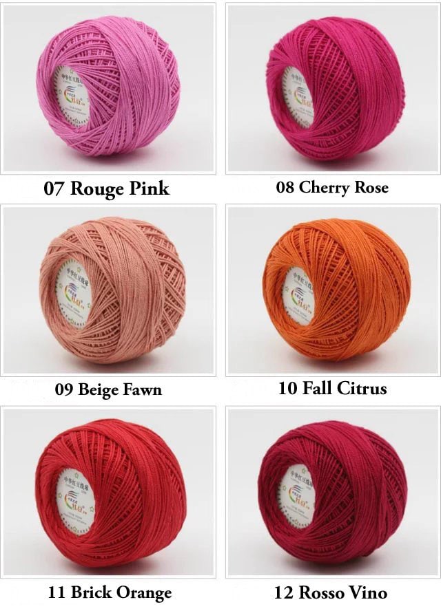 3-ply 100% Cotton Lace Yarn in Size 3 50 Grams/170 M Lace - Etsy