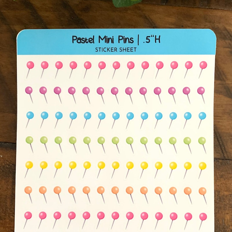 Map Pin Stickers - Etsy