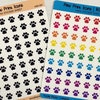 Paw Print Sticker Set: Pet Lover Decor - Etsy