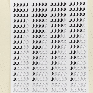 Spice Rating - Pre-filled Red OR Black Chili Stickers | 12 of Each ...