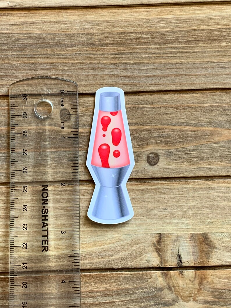 Lava Lamp Die Cut Sticker Laminated Premium Matte Sticker - Etsy