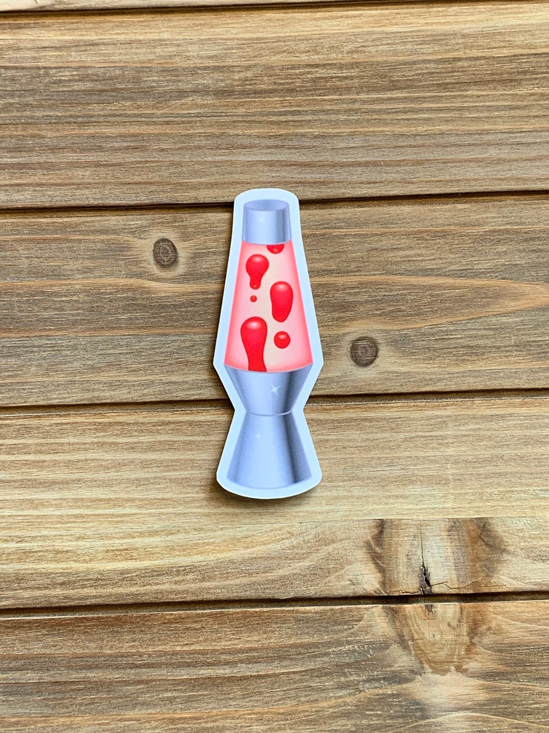 Lava Lamp Die Cut Sticker Laminated Premium Matte Sticker 1w X 3h ...