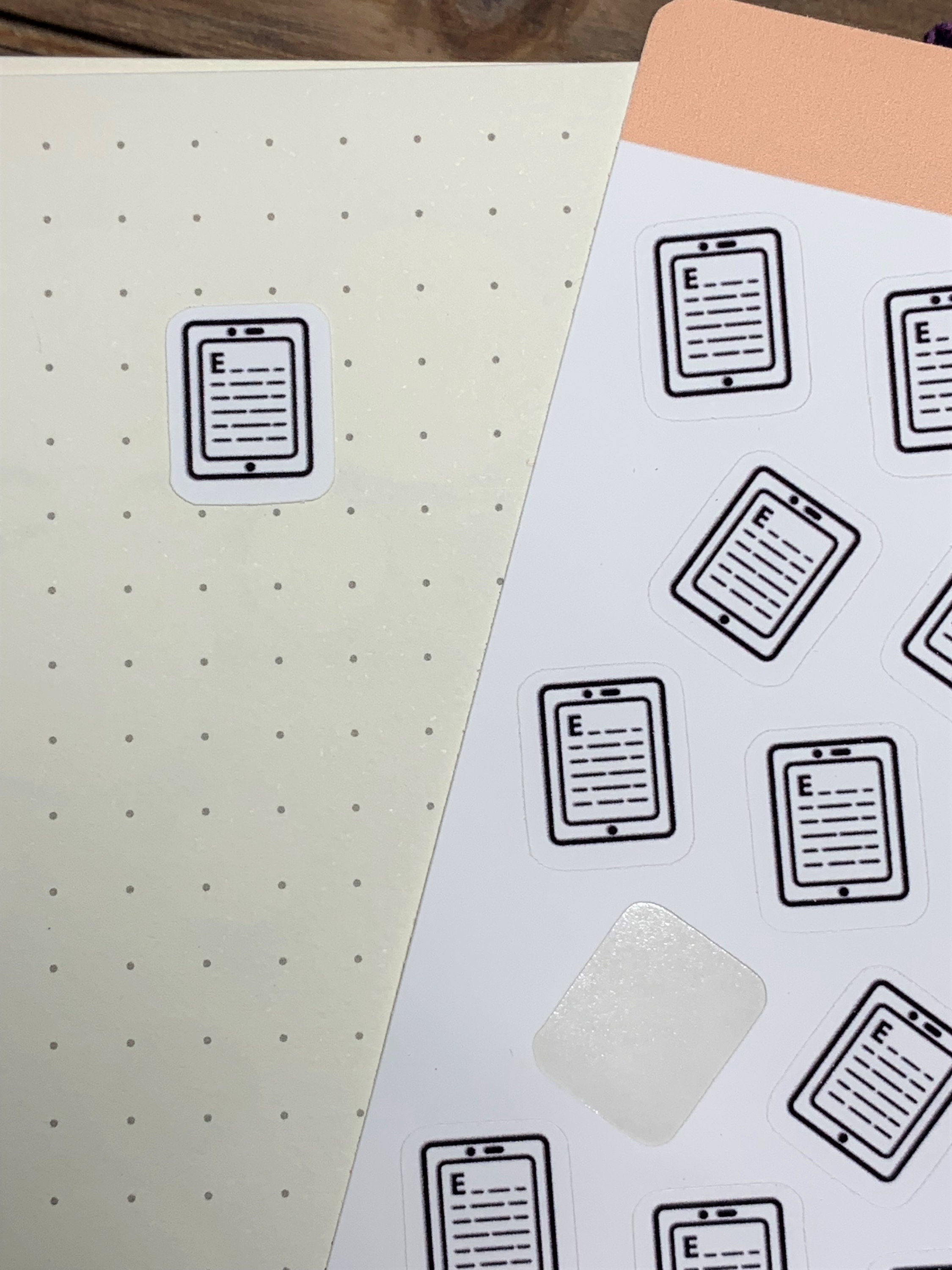 Small Bookish Icons Mini Sticker Sheets Book Icons Ebook - Etsy